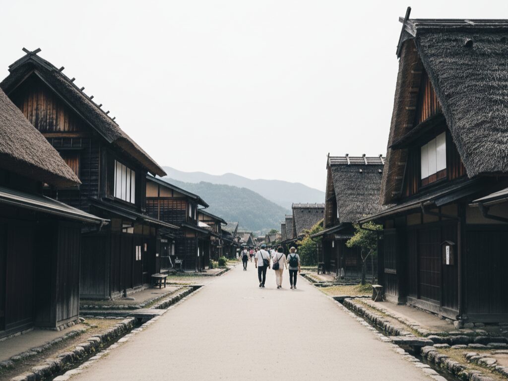 Ouchi-juku Post Town Japan Travel Guide